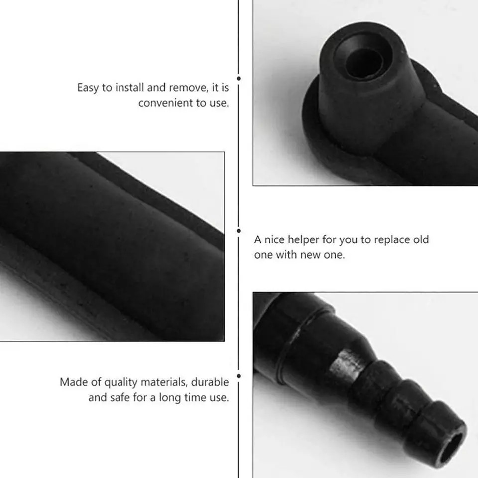 GTYPRO Brake Oil Change Connector Car Oil Pumping Pipe Bleeder Rubber ...