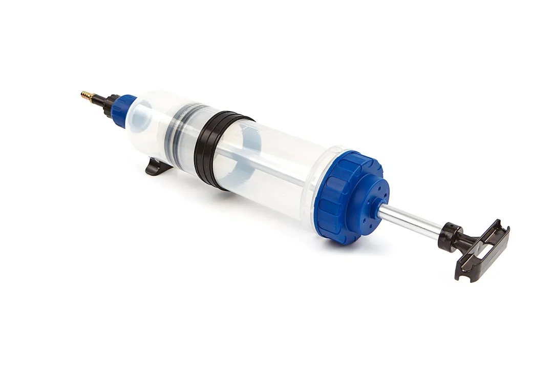 GTYPRO Diesel Petrol Fuel Retriever Extractor Suction Syringe Pump 1.5L ...