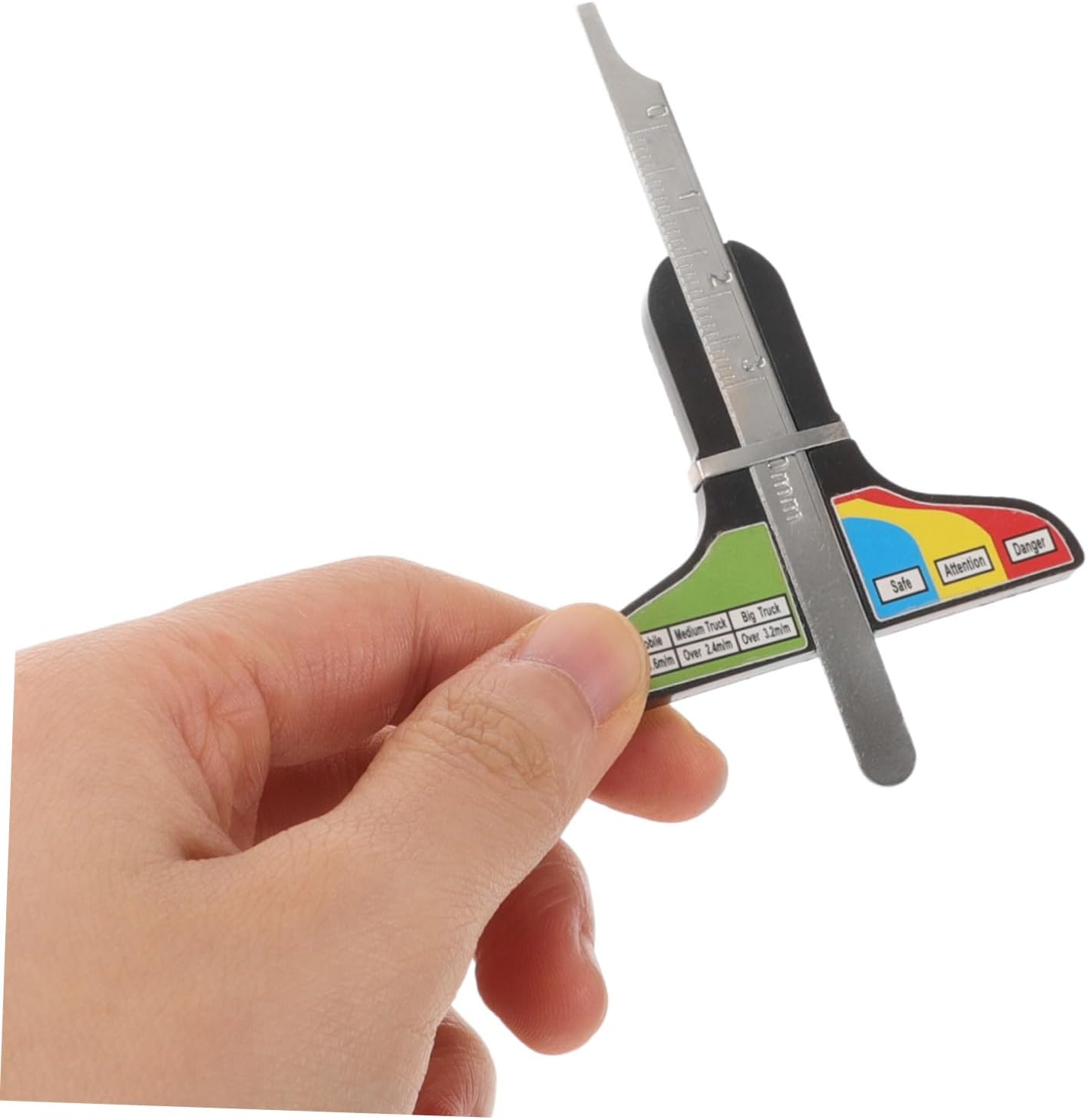 GTYPRO Metal Tire Tread Depth Gauge Tool Precise Tire Depth Measuring ...