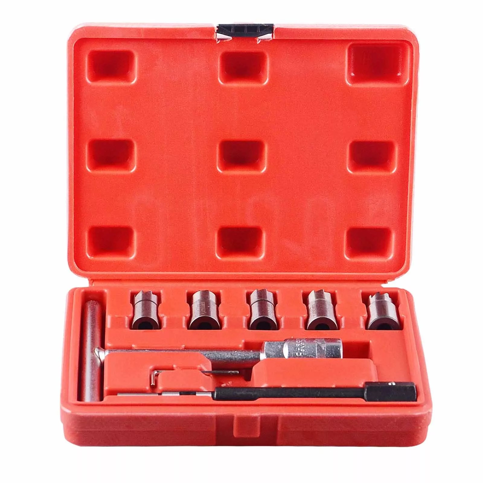 GTYPRO Universal 7pc Diesel Injector Seat Cutter Set Kit Delphi Bosch ...